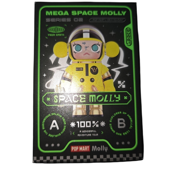 POP MART | Toys | Pop Mart Mega Space Molly Series 2 Yellow | Poshmark